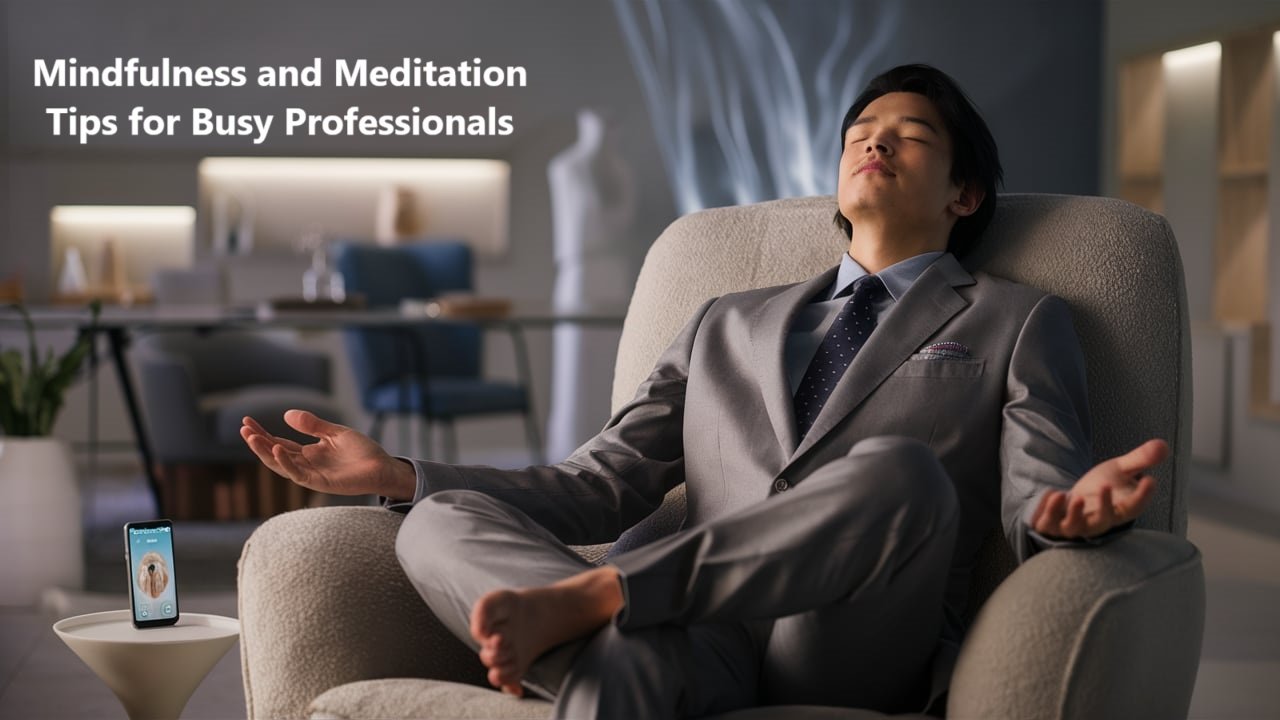 Mindfulness and Meditation Tips for Busy Professionals